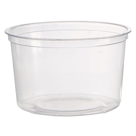 WNA Deli Containers 16 Oz Clear Plastic 50 Pack 10 Packs Carton