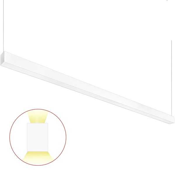 8 Ft. Color Selectable Architectural Led Linear Fixture - Up/Down Light ...