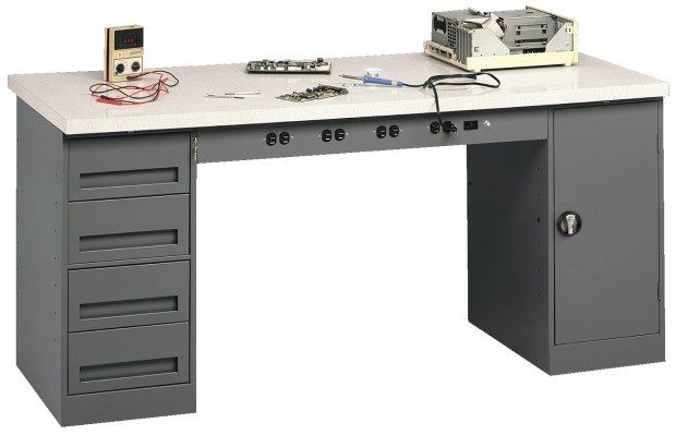 Buy Workbench with Modular Units for Efficient Workspace Organization