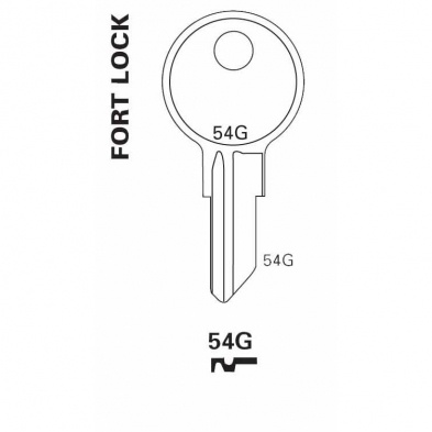 Jet Hardware 54G Key Blank C – Versatile Key Solutions