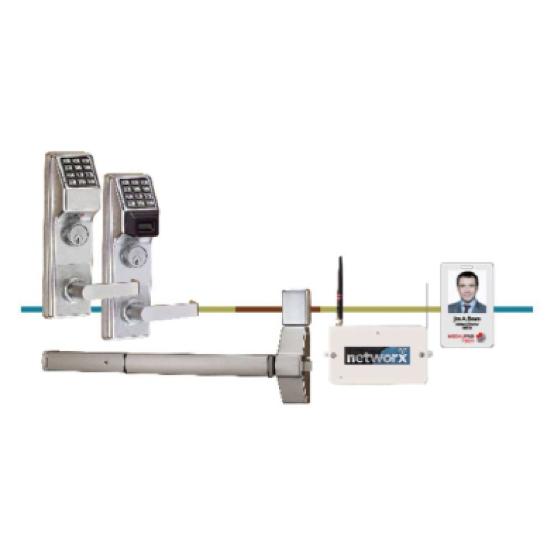 Buy Alarm Lock ETPDNI-RX Networx Locks Trilogy Wiegand iClass Online