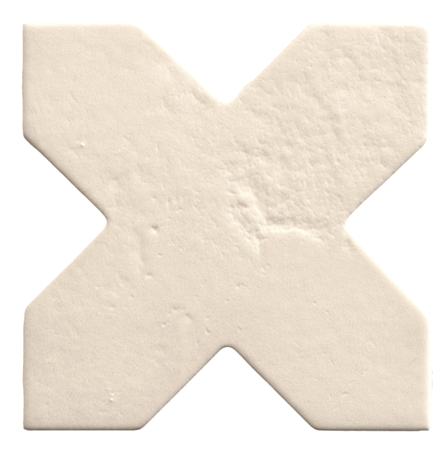 Glacier Cross Porcelain Tile - Matte - 6" X 6"