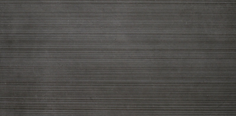 Metropolitan Dark Stripes Deco Porcelain Tile - Matte - 12" X 24"