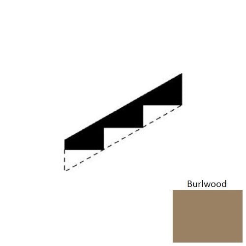 Flextones Burlwood Rubber Stringers - 10" X 72" - Stringers