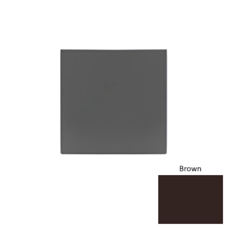 Brown Vinyl Wall Base - 6" X 48" X 1/8" No Toe - Wall Base