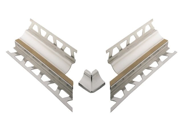 Buy Dilex HKS Outside Corner Set Metal Tile Edging Trim Online - Light ...
