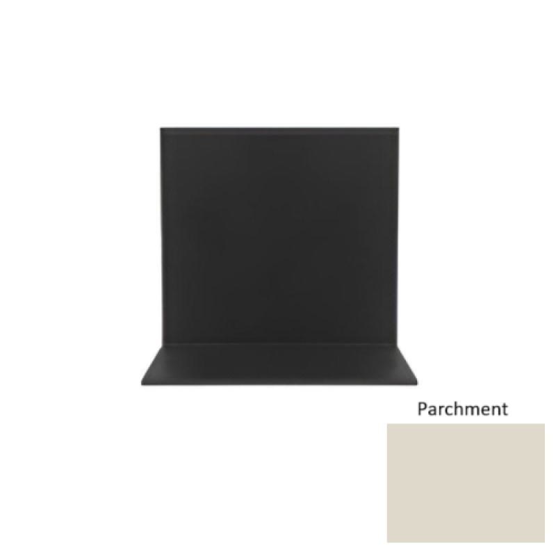 Pinnacle Parchment Rubber Sanitary Toe Wall Base - 4" X 48"
