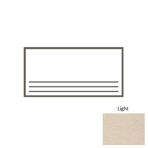 Ever Light Deco Porcelain Floor Trim - 12" X 24" Gradino Step Tread ...