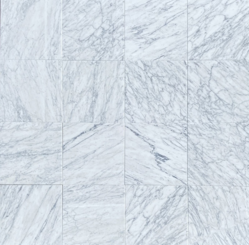 Statuarietto Marble Tile Sample - 16" x 16" x 3/8" Polished - Stone ...
