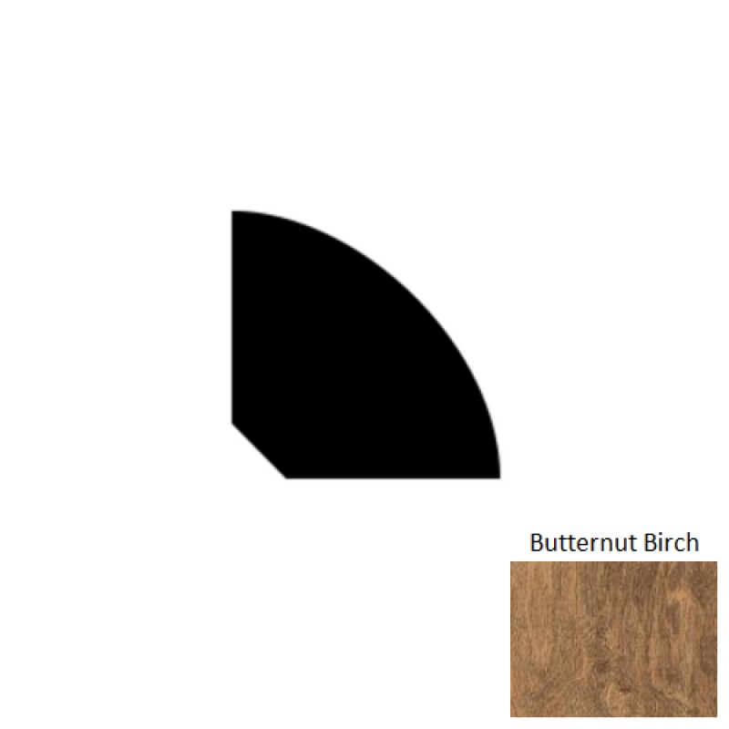 Vintage View Butternut Birch Hardwood Moulding / Trim - 0.75" X 84 ...