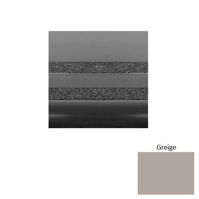 Solid 41 Greige Heavy Duty With Two 3/4 Inch Strips Rubber (Rd) With ...