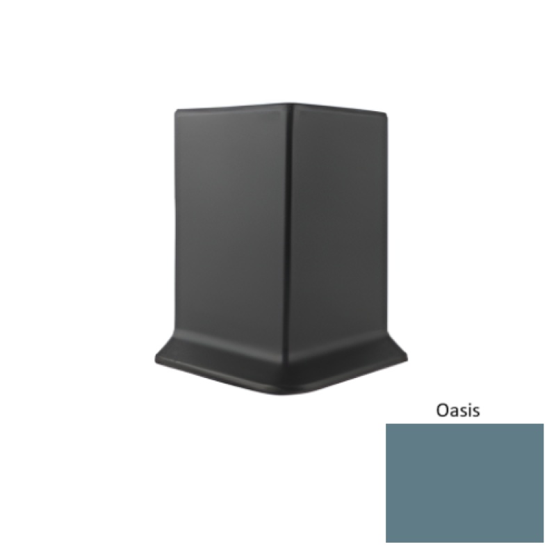 Oasis Vinyl Moulding / Trim - 6" Outside Corner For 6" X 48 X 1/8" Cove ...