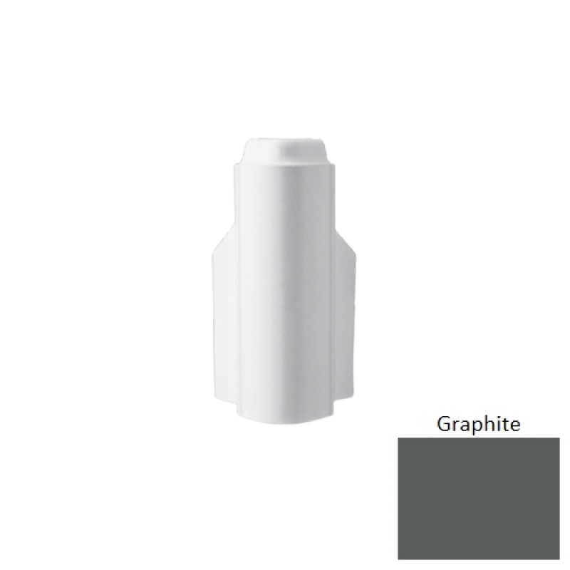 Rcb Graphite Rubber Moulding / Trim - 8" Outside Corner Blocks ...
