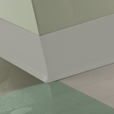 Johnsonite Mystify Vinyl Traditional Wall Base - 6" X 48" X 1/8" Toe ...