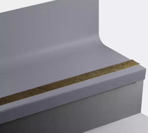 Buy Johnsonite Blue Intensity Hammered Rubber Moulding Online - 19" x ...