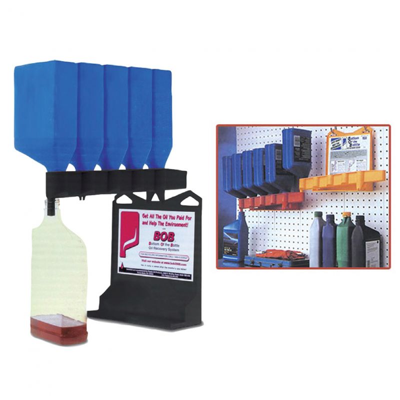 Funnel King Bottom Of The Bottle Oil Bottle Draining System