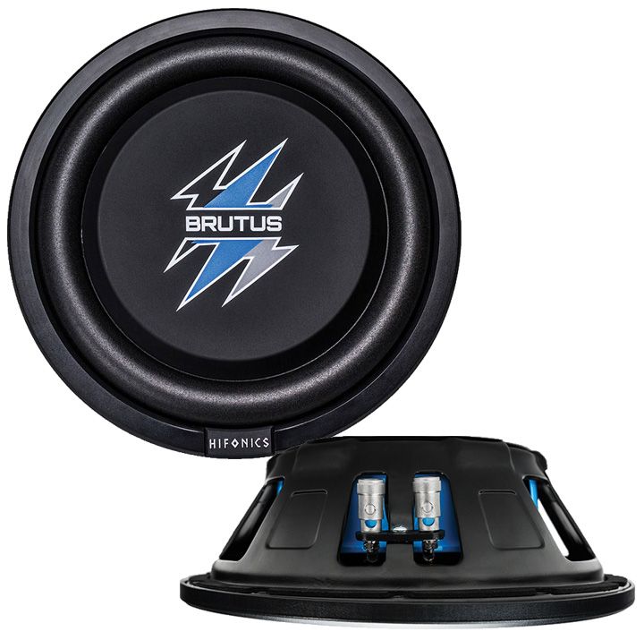 Buy Hifonics 10″ Shallow Mount Woofer Online - 200W RMS/400W Max, Dual ...