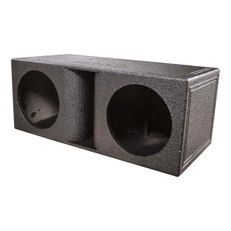 Buy Qpower 'Qbomb' Dual 12 Horn-Ported Empty Woofer Enclosure Online