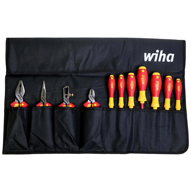 Wiha Insulated Pliers Cutters And Screwdriver (11 Piece Set)