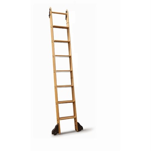 Putnam 20 Inch Wooden Library Ladder
