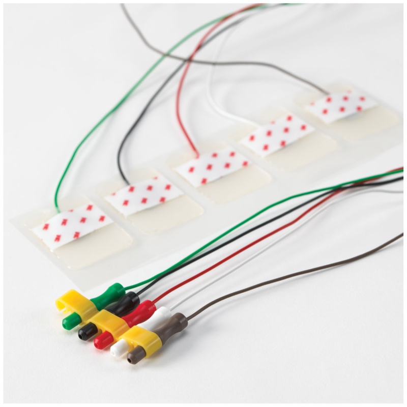 3M 2289Pal Red Dot Ecg Monitoring Electrodes With Pre-Attached Lead Wire