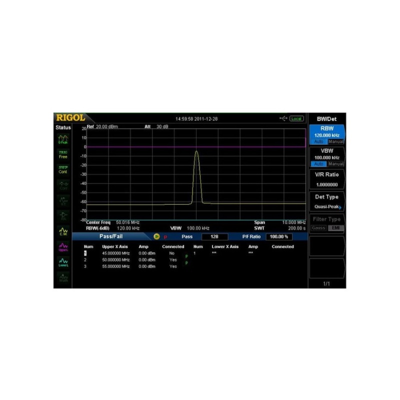 Rigol Emi-Dsa800 Spectrum Analyzer Emi Filter & Quasi-Peak Detector Kit ...